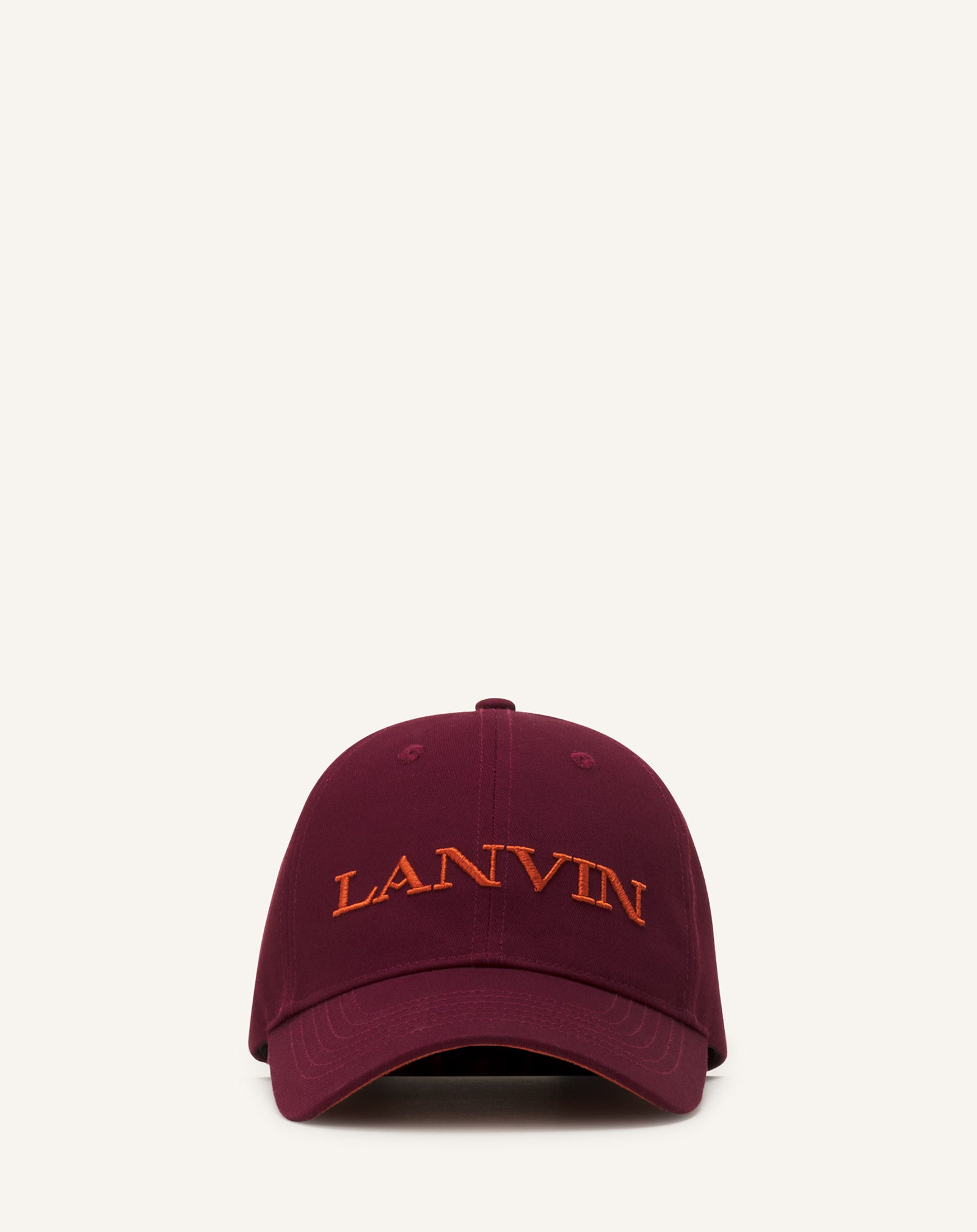 Brown Lanvin Cotton Cap | Lanvin